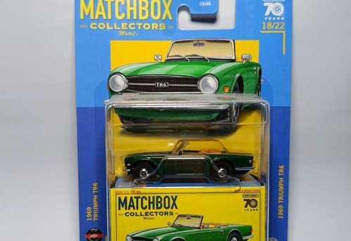 Модель 1:64 Triumph TR6 1969 Matchbox Collectors