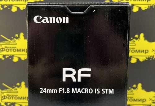 Canon RF 24mm f/1.8 macro IS STM новый