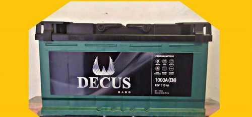 Аккумулятор Decus 100ah 1000a