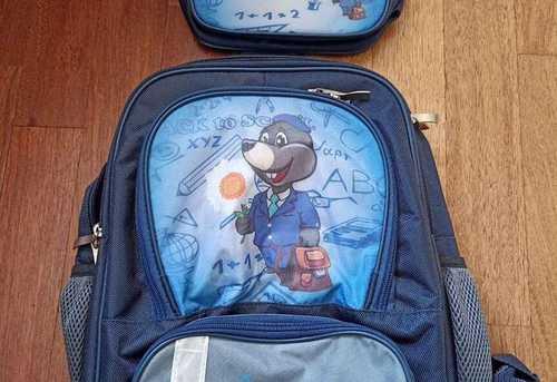Новый рюкзак с пеналом и мешок для сменки