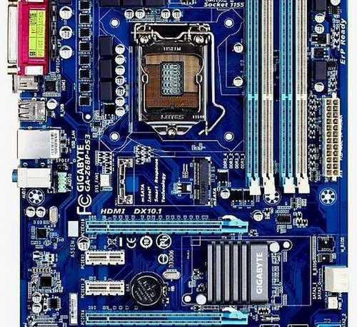 Материнская плата Gigabyte ga z68p ds3 socket 1155