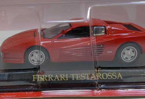 Модель машинки 1 43. Феррари ferrari testarossa