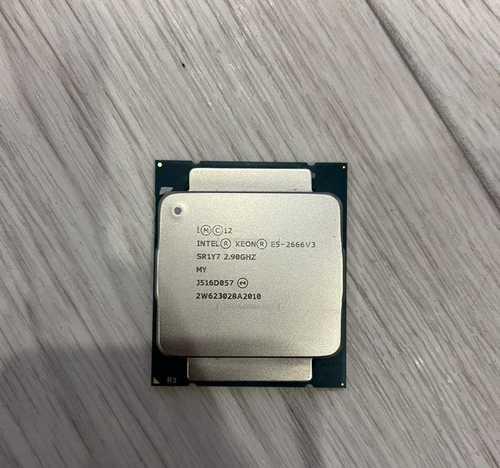Процессор zeon 2666 v3
