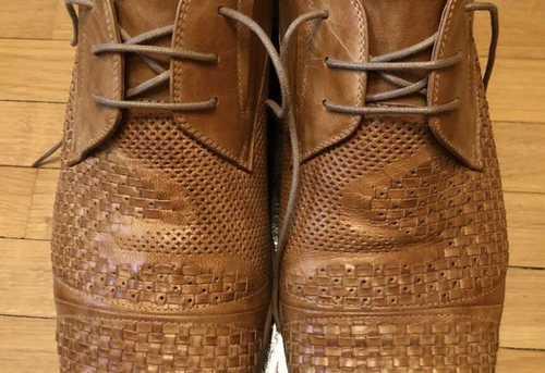 Летние мужские туфли, кожаные 43 р-р