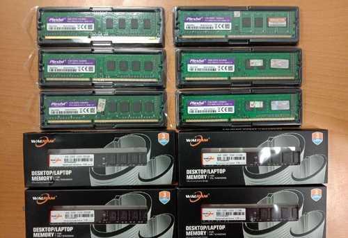 DDR4, DDR3, DDR2 для Пк и Ноута 1Гб, 2Гб, 4Гб, 8Гб