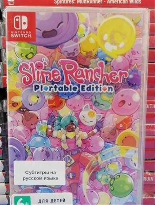 Slime Rancher: Plortable Edition NS New