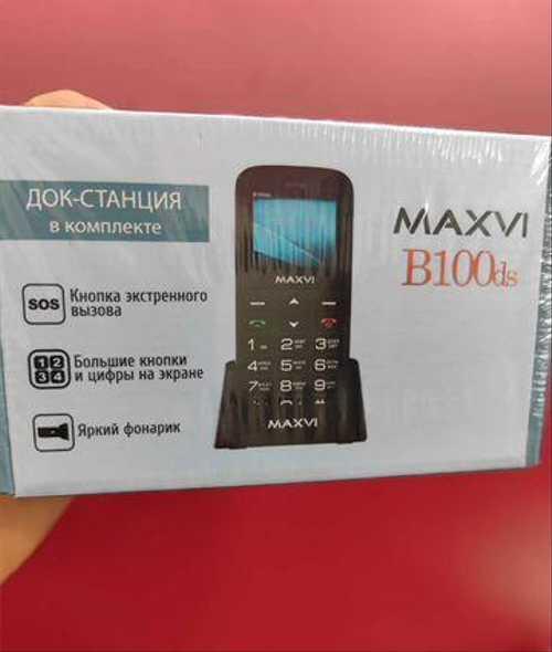 Maxvi B100ds новый