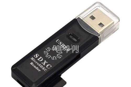 Карт-ридер 5bites USB 2.0 / SD / TF / USB Plug