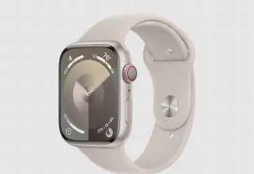 Умные часы Apple Watch Series 9 (GPS+Cellular), 45