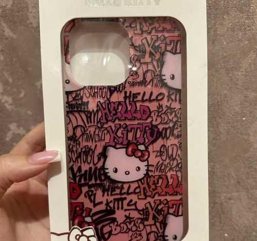 Чехол Hello Kitty Graffity Tags iPhone 15 pro max