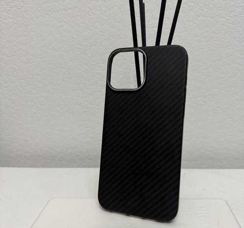 Чехол карбон на iPhone 13 pro max