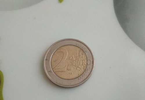Монета 2 Euro 2005 года