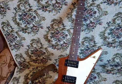 Электрогитара Gibson Explorer 2006 natural burst