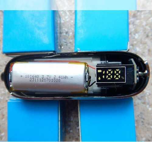 Аккумулятор Li ion 3,7v 650mah + плата зарядки