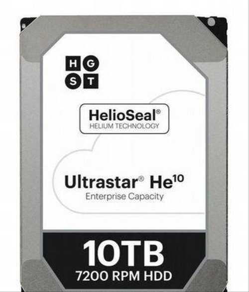 Жесткий диск 10Tb SAS hgst Ultrastar He10