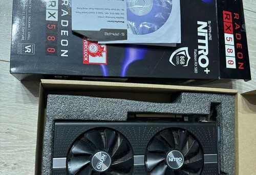 Видеокарта PCI-E Sapphire AMD Radeon RX 580 nitro+