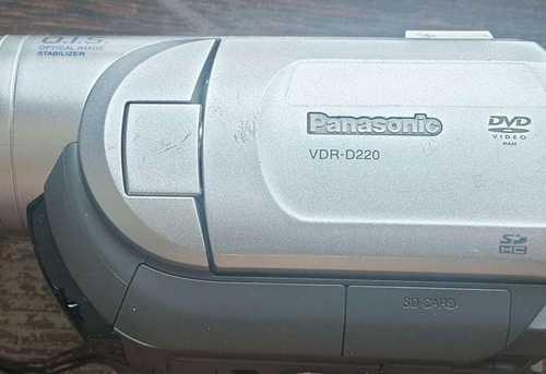 Видеокамера panasonic vdr d220