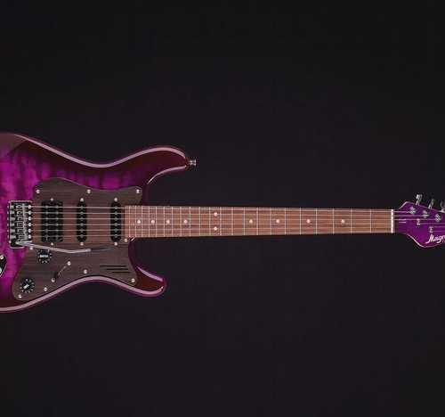 Электрогитара Magneto US-2300 RC/qmtpu Sonnet Modern Stratocaster HSS See Thru Purple