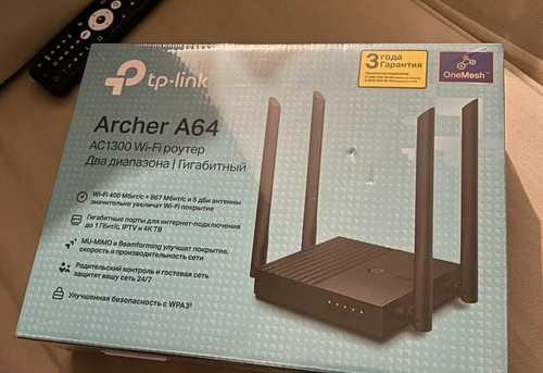 Новый Wifi роутер Tp-Link archer a64 1 Гбит/с