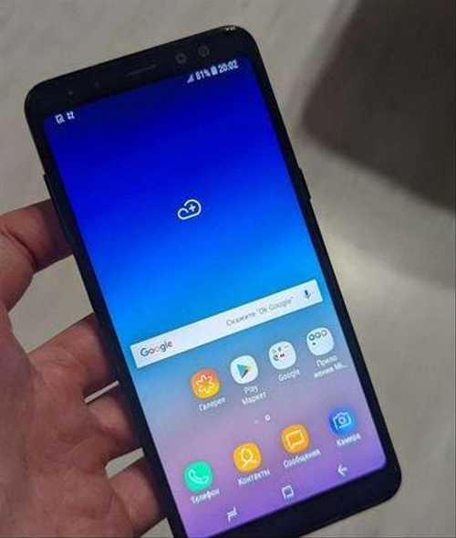Samsung Galaxy A8 2018 Black без торга