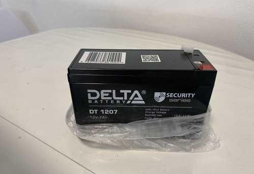 Аккумулятор delta dt 1207 7Ah