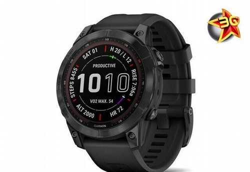 Часы Garmin Fenix 7 Sapphire Solar Black 010-02540