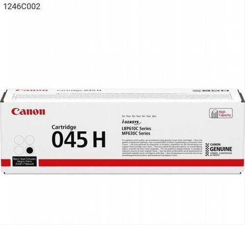 Тонер-картридж Canon 045H Лазерный Черный 2800стр