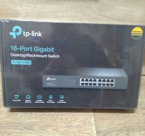 Коммутатор TP-Link TL-SG1016D