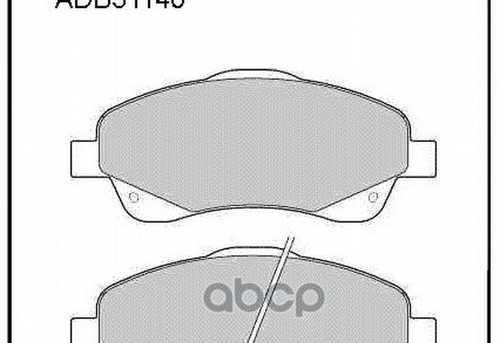 Колодки тормозные дисковые перед ADB31140 A