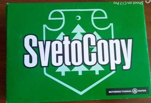 Офисная бумага svetocopy a4