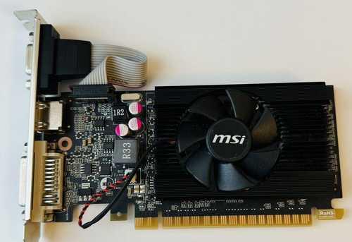 Видеокарта msi geforce GT 610 - 2GD3/LP