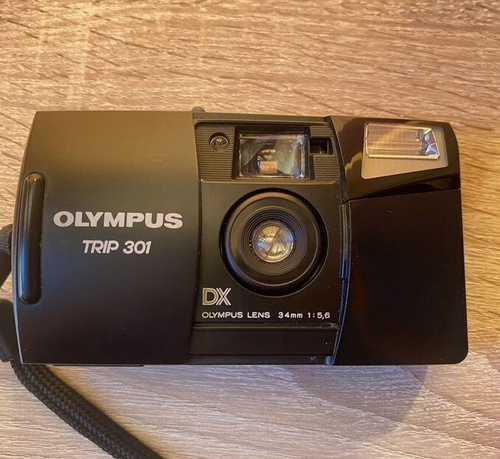 Плёночный фотоаппарат canon olympus trip 301