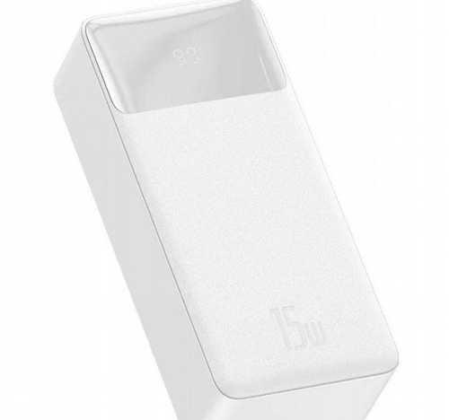 Внешний аккумулятор Baseus Bipow Digital Display Power Bank 30000mAh 15W White