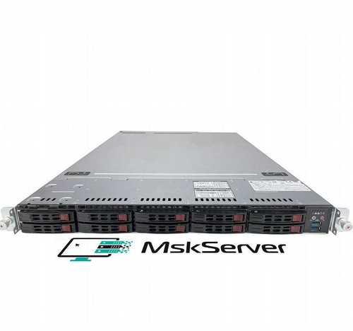 Сервер Supermicro 1029U-TR25M 2xGold 6152 16Gb