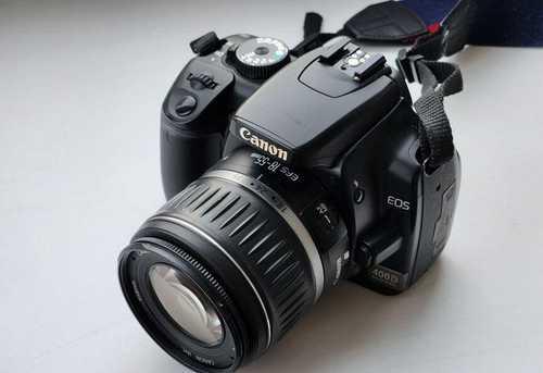 Зеркальный фотоаппарат Canon + объектив