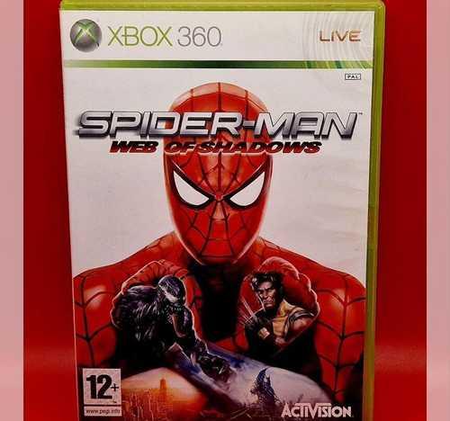 Spider-man Web of Shadows Xbox 360 PAL