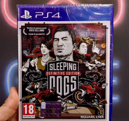 Диск ps4 Sleeping Dogs Definitive Edition