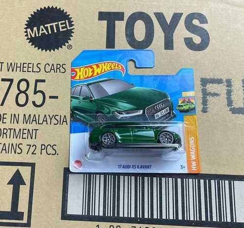 Hot wheels 17 Audi RS 6 Avant