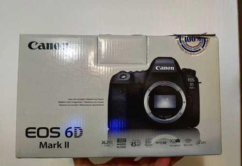 Canon 6D Mark II Body 23500 кадров