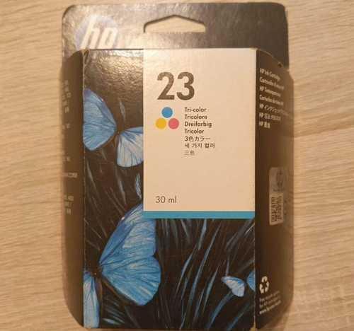 HP 23 картридж оригинальный