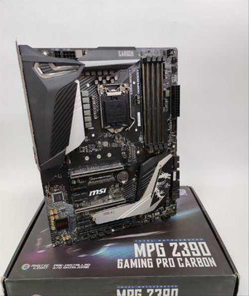 Мат.плата MSI MPG Z390 Gaming PRO Carbon (К) (TR)