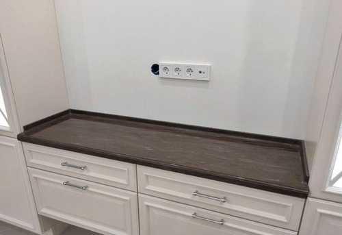 Столешница из искусственного камня в ванную/кухню