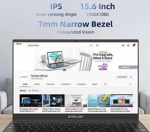 Teclast F15 Plus 2 ноутбук 15'6