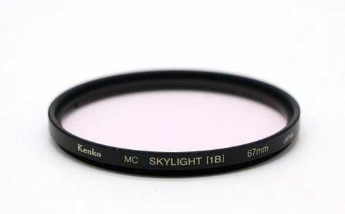 Светофильтр Kenko MC Skylight (1B) 67mm Japan