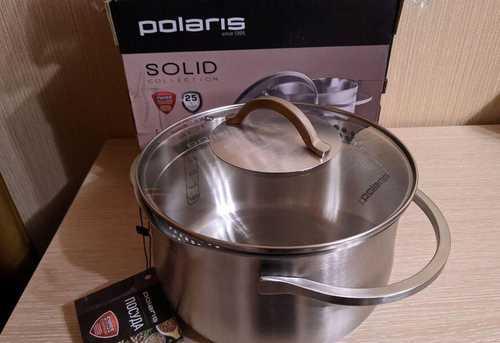 Кастрюля Polaris Solid-20C нерж. cталь, 3.5 л