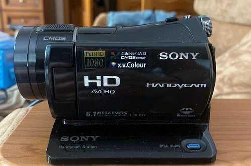 Видеокамера sony handycam hdr-cx7ek