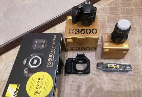 Продам фотоаппарат Nikon D3500