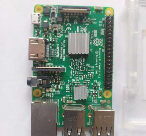 Микрокомпьютер Raspberry Pi 3 model B