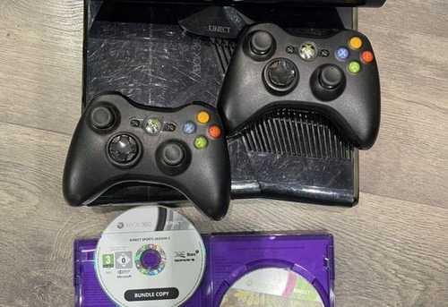 Xbox 360 с кинектом и играми