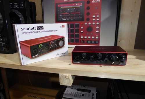 Focusrite Scarlett 2i2 3rd Gen Идеал с Коробкой